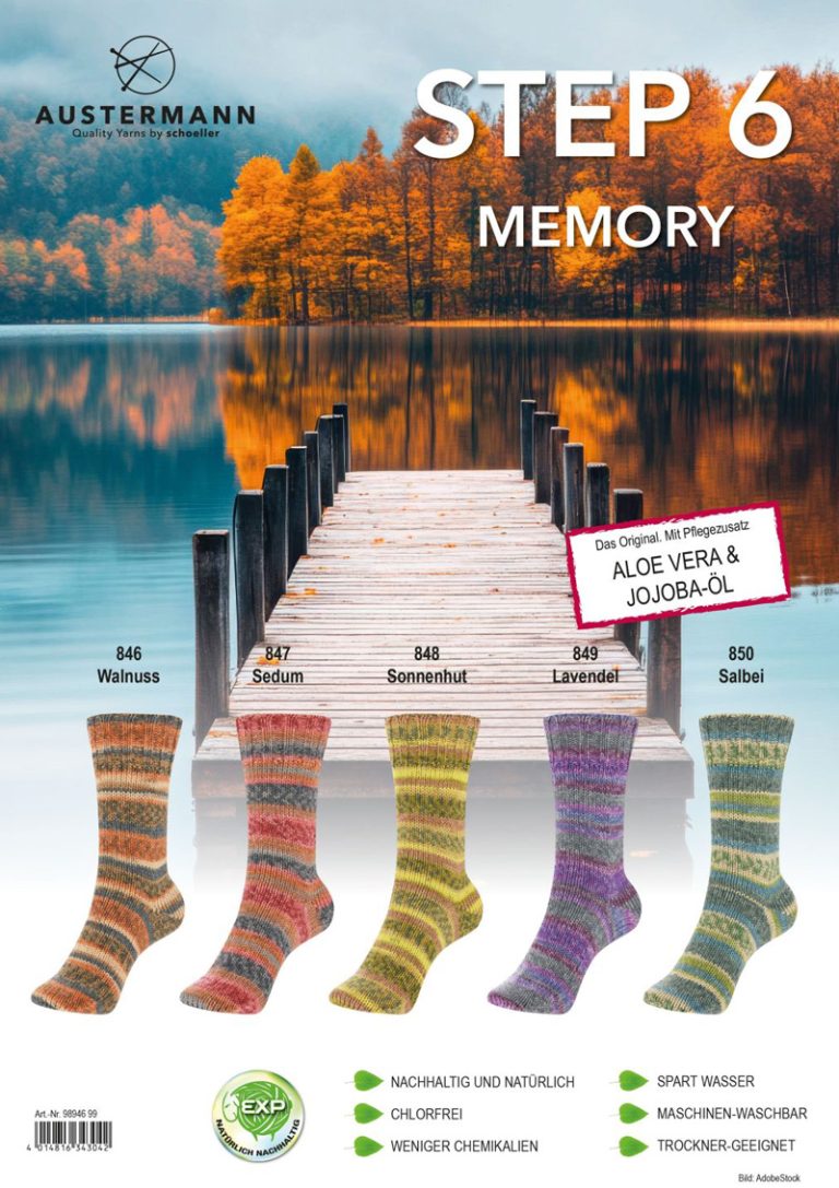 Austermann STEP6 Memory Collection - 5 Colors! – Boutique SMT
